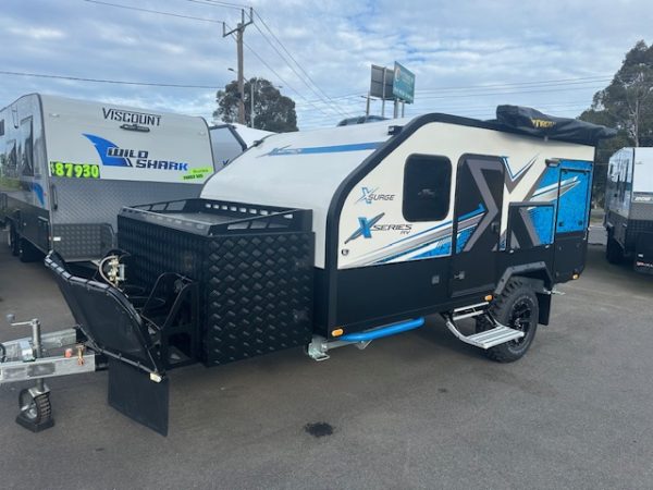 23’6 XTOUR Eclipse 4 or 5 bunk Off Road Off Grid | Canterbury Caravans